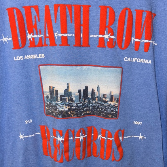 Death Row Records | Shirts | Death Row Records Graphic Tee | Poshmark